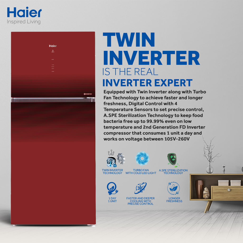 Haier HRF 538T ID Refrigerator Price | Bin Bakar Electronics